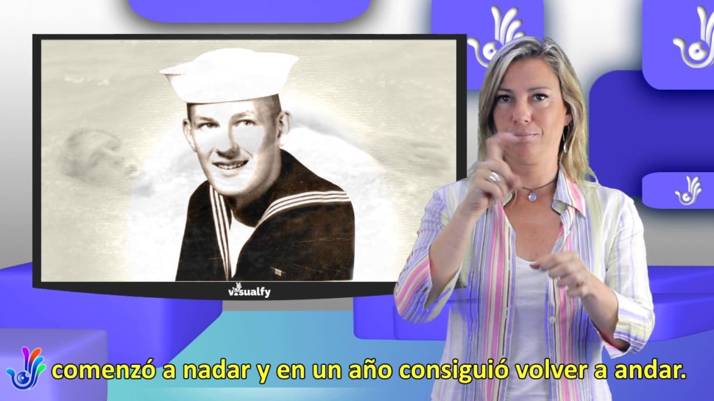 Leroy Colombo, nadador sordo ⋆ Visualfy